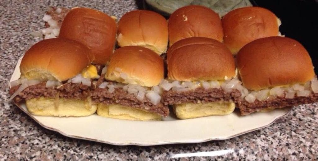 White Castle sliders | worldofcooking.net