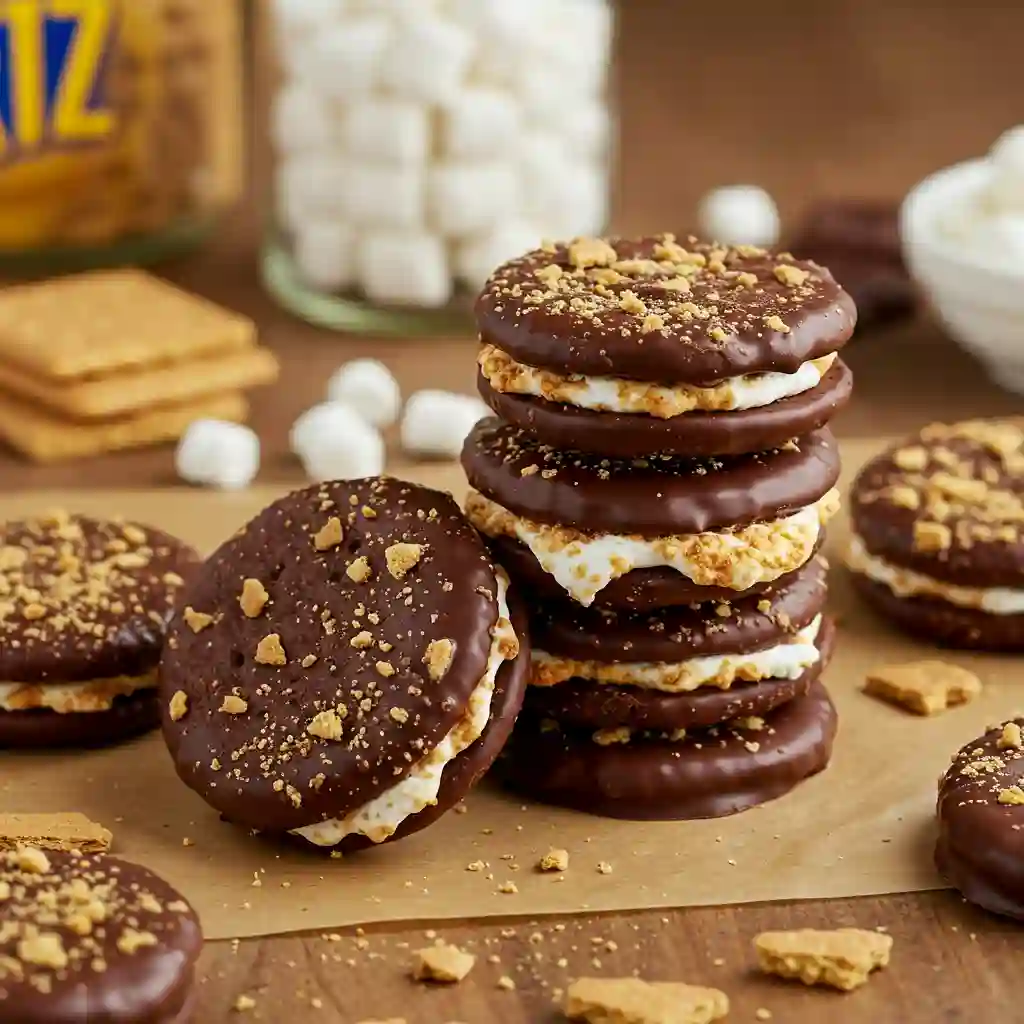 Ritz S'mores Cookies | worldofcooking.net