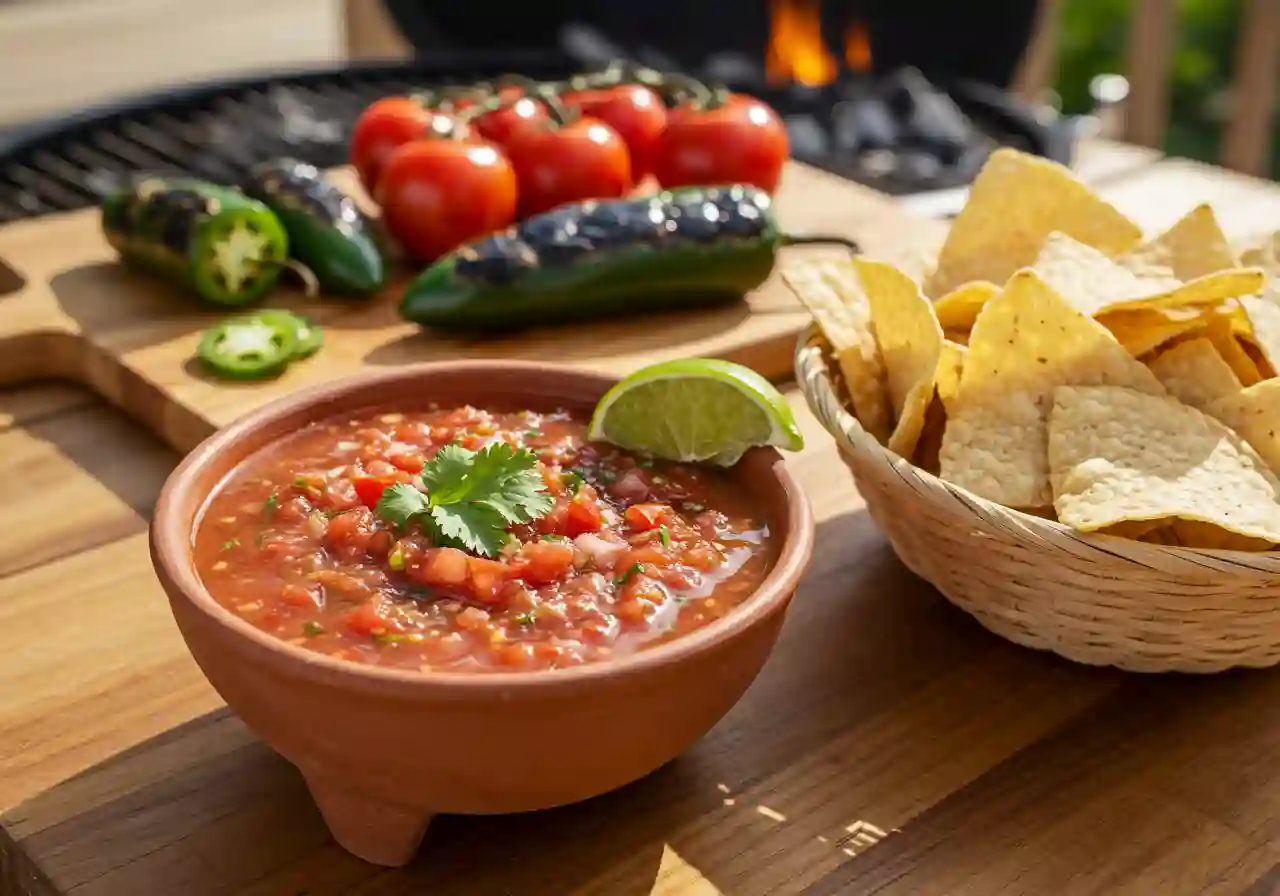 Fire Roasted Salsa | worldofcooking.net